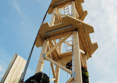 Timbertower Sonderkonstruktion, Deutschland - TiComTec GmbH